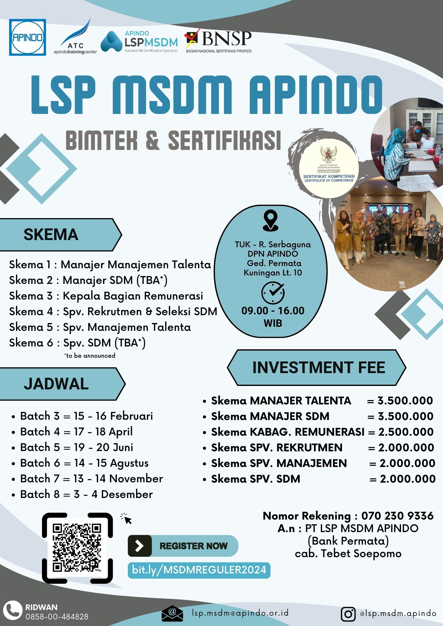 BIMTEK & ASESMEN - Apindo