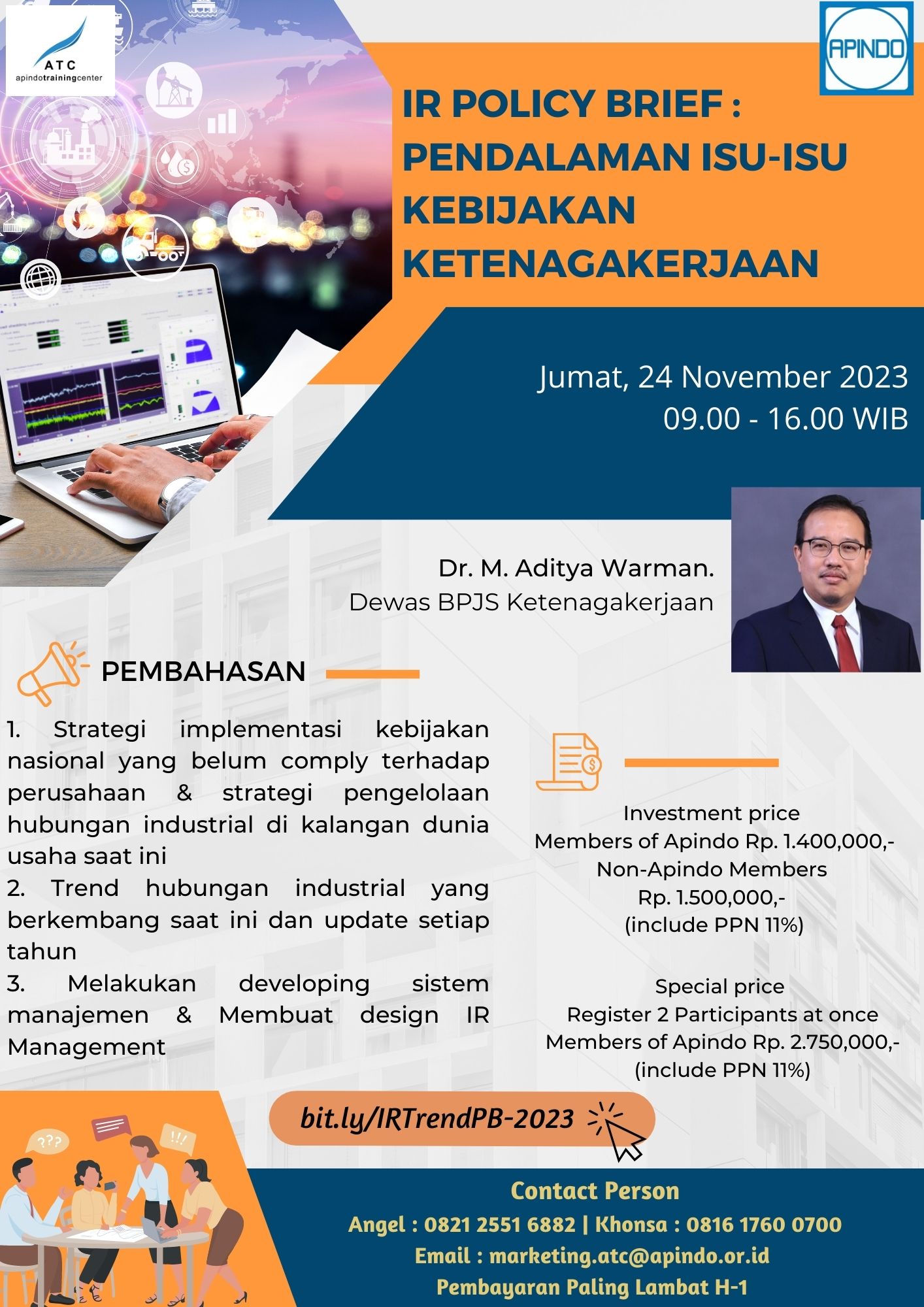 7. IR CLINIC IR POLICY BRIEF : bit.ly/IRTrendPB-2023 - Apindo